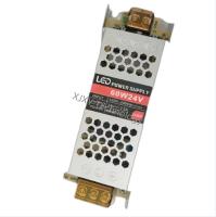 China Ultra Thin LED Drivers Power Supply 24V 60W 2.5A LED Module Transformer for sale