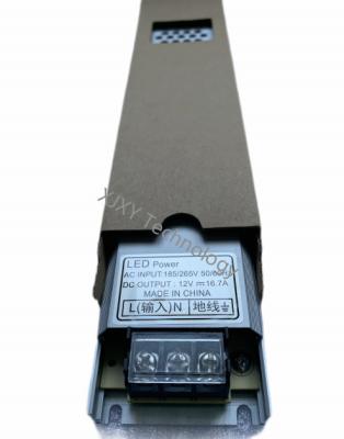 China 50HZ / 60HZ LED Neon Sign Power Supply 12V 200W 16.5A Strip Light Box Sign Light for sale