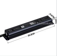China Washing Wall Light Box Power Supply IP67 LED Power Supply 12V 60W 5A for sale