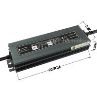 China Waterproof LED Lights Driver 12.5A 12 Volt 500 Watt Power Supply Buried Light box for sale