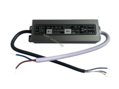China Ultra Thin IP67 Waterproof LED Driver 24V 30W For LED Module Light Box for sale