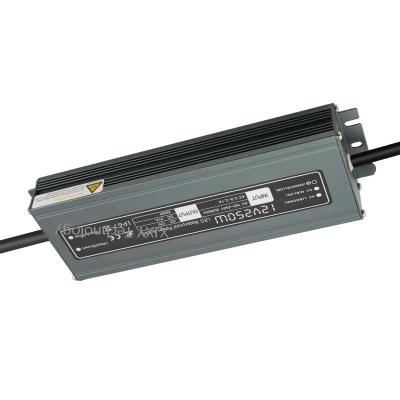 China 12V 250W Neon Sign Power Supply Waterproof Light Strip Light Box Buried Light for sale