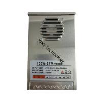 China Stainless Steel Rainproof LED Strip Light Power Supply 24V 400W IP54 Signboard for sale
