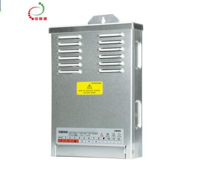 China Silent Steel IP54 400W 12V Power Supply Strips Light Box Module LED Transformer for sale
