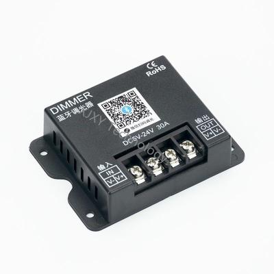 China PWM 30A LED Driver Dimmer Bluetooth DC12V - 24V LED Module Wall Light Box for sale
