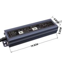 China Signboard LED Strip Light Driver 12V 60W Waterproof Ultra Thin for sale