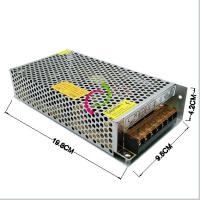 China Aluminum 12V 200W IP20 Power Supply 16.5A Light Box LED Signboard 50Hz / 60Hz for sale