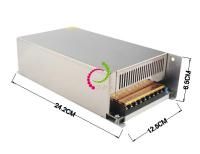 China Stainless Steel 12 Volt 1000 Watt Power Supply 83A IP20 Light Box Signboard Light for sale