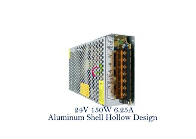 China Indoor LED Light Box Power Supply 6.25A 24 Volt 150 Watt Power Supply for sale