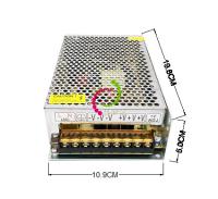 China Aluminum 10A 240W 12V Power Supply IP20 Strips Light Module Underground Light Box for sale