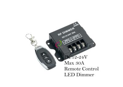 China MAX 30A LED Remote Control Dimmer DC 12V - 24V LED Module Signboard Light for sale