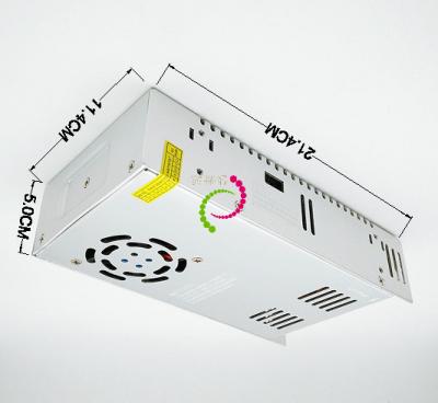 China 360 Watt 24 Volt LED Driver , Aluminum Fan Light Box Strip Light LED Driver for sale