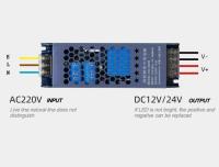China Constant Voltage LED Driver Power Supply 12V 5A 60W IP20 Dedicated Lighting for sale