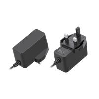 China 1 Year 5-36w Wall Mount Ac Adapters Short Circuit Protection for sale