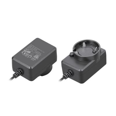 China White / Black Plastic Wall Mount Power Adapter Over Current Protection for sale