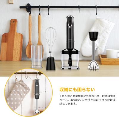 China HB-2080 Variable Speed Control Hand Blender 400W/600W/800W with Detachable Loctal Socket and Stainless Steel Blades for sale