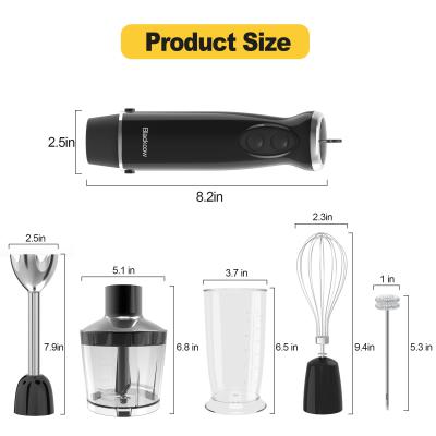 China Slim Ergonomic Hand Blender with DC Motor - 400W/600W/800W Power Options, Low Noise Design, 2-Speed Control for sale