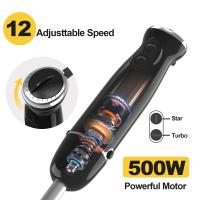 China Slim Ergonomic Hand Blender with DC Motor - 400W/600W/800W Power Options, Low Noise Design, 2-Speed Control for sale