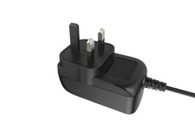 China 24W UK 3-Pin AC DC Switching Power Adapter 12V 2A Wall Mount with CE ETL Certification for sale
