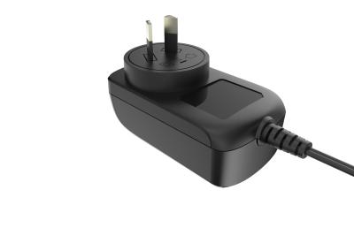 China 90-264V 12V 2A AC DC Power Adapter with AU Pin for POS Systems - Universal Wall Mount Supply with 50,000 Hours MTBF for sale