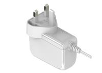China White 12V 2A AC DC Wall Adapter with UK EU US CN JP AU Plugs - 24W Power Supply 86% Efficiency for sale