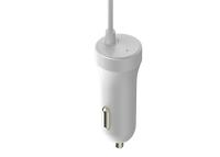China Black Single USB Car Charger 5V 2.4A 12W with CE/CCC/PSE Certifications and 50,000 Hour MTBF for sale