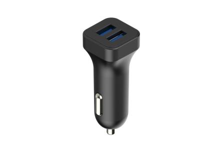 China Dual USB 3.0 Fast Car Charger with 2.4A Output, 50,000 Hours MTBF, CE/CCC Certified for sale