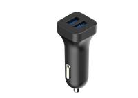 China 2.4A Car Charger for 12V-24V Input Voltage Guaranteed Output Current for sale