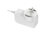 China Universal 12V 1A 5V 2A AC DC Power Adapter with 1.5m Cable and 5.5x2.1mm Plug for sale