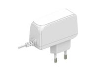 China EU Plug Universal AC DC Power Adapter 12V 1.5A 24V 0.75A Wall Mount Power Supply with 18W Output and Global Certifications for sale