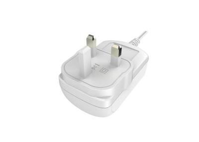 China White UK Plug 2A Ac Dc 12v Power Adapter Wall Mount With CE GS LVD Approval for sale