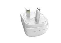 China 18W Universal AC Power Adapter 12V 1.5A 24V 0.75A with UK 3-Pin Plug for Electronics for sale