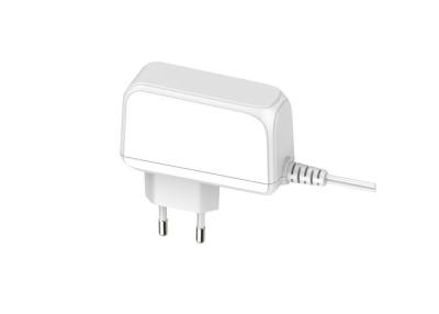 China 18W White AC DC Power Adapter Wall Mount Switching Power Supply With EU Plug for sale