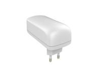 China Universal Wall Mount Power Supply EU Plug In 2 Pin 1500ma 1.5m Standard DC Cable for sale