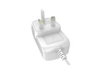 China RoHS Certificated 24W Universal Power Adapter With UK Pin Wall Mount for sale