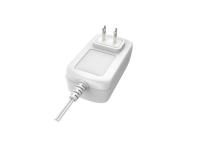 China 12V 1A Universal AC Power Adapter with US 2 Pin Plug - 12W Output, PSE/FCC Certified for Medical Equipment for sale