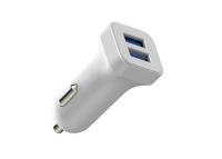 China 5V 2.1A/2.4A/3.4A Multi USB Port Car Charger with 17W Total Output for Smartphones for sale
