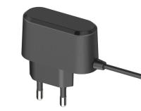 China EU Plug 5W 9W 12W Black Universal AC Power Adapter with CE GS approvals for sale