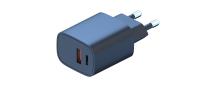 China White Color 5v AC DC Power USB Adapter Universal Phone Charger Wall Mounted for sale