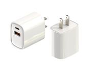China 5V 2.4A / 5V 3.0A Fast Mobile Charger with EU KC US Plug - White Color with Multiple Safety Certifications for sale