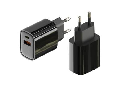 China High efficiency AC DC Power Adapter , Universal Power Adapter With Output 24V 1A / 12V 2A for sale