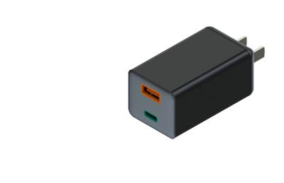 China 120W PD Power Adapter with Dual USB-C Ports for Smartphones, Tablets and Laptops - 5-48V Output for sale