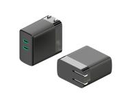 China Fullpower PD Power Adapter 20W-120W with Dual USB-C Ports and Foldable Plug Design for Fast Charging for sale