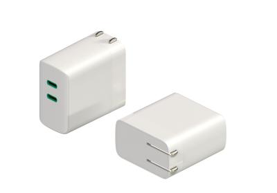 China 20-120W PD Power Adapter with Single or Dual USB-C Ports, 5-48V Output and Formaldehyde Removal for sale