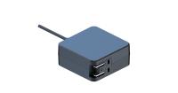 China 5V 2.4A / 5V 3.0A Fast Mobile Charger with EU KC US Plug - White Color with Multiple Safety Certifications for sale