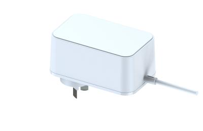 China Customizable 5-45 Watt Wall Mount Power Adapter  5-24v 0.5-3a White Or Black for sale