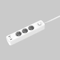 China PD 32W Smart Power Strip with USB-C 20W Fast Charging, Dual USB-A Ports 12W, and 250V 16A AC Socket for Multiple Device Power Management for sale