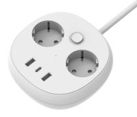 China PD 32W Smart Power Strip with 4000W AC Socket and Multiple USB Ports - 250V 16A Industrial Grade Charging Station for sale