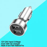 China 12V-24V Dual USB Car Charger with 2.4A 3.0A Output for EU AU UK US for sale