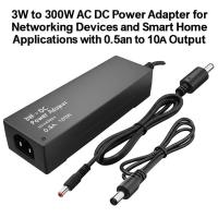 China 3W to 300W AC DC Power Adapter for Networking Devices and Smart Home Applications with 0.5A to 10A Output for sale